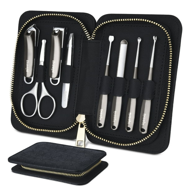 High End Grooming Manicure Kit For Men And Women 8 In 1 Professional
