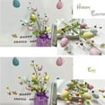5PCS Easter Picks,Easter Eggs Artificial Stems,Easter Egg Branches ...