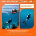 Scuba Diving Ventilator, Support 2 Divers 7-10 H Tankless Diving System ...