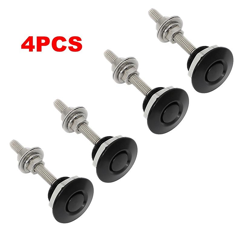 Universal Push Button Billet Quick Release Fasteners Set Racing Car ...