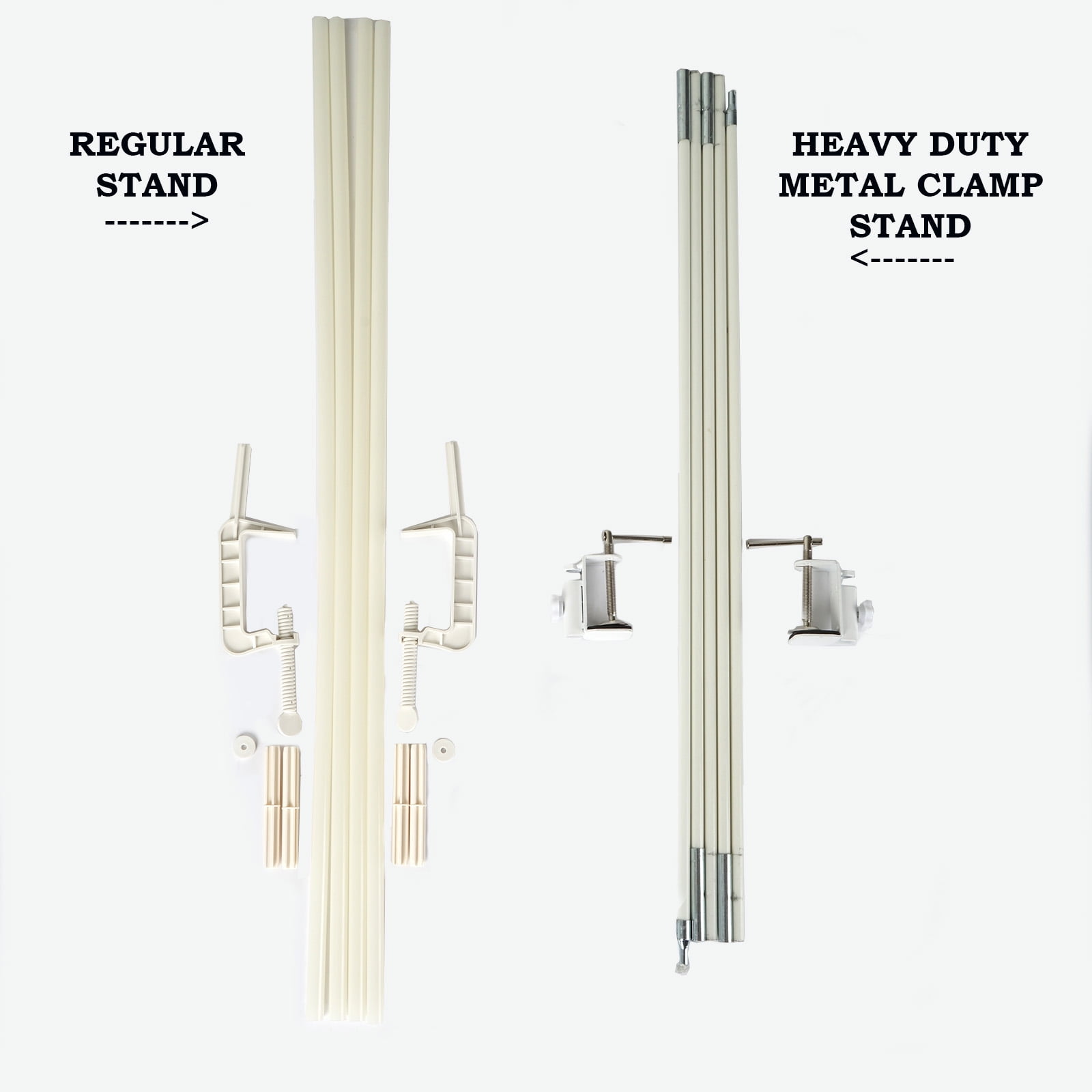 Efavormart 12FT Balloon Arch Table Stand (Heavy Duty Metal Clamps) For ...