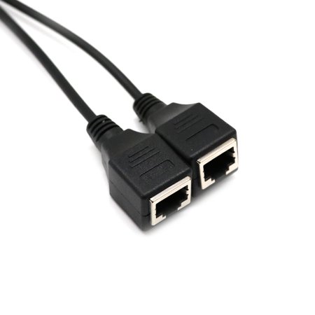 eternal network cable adaptor ethernet cable splitter RJ45 network ...