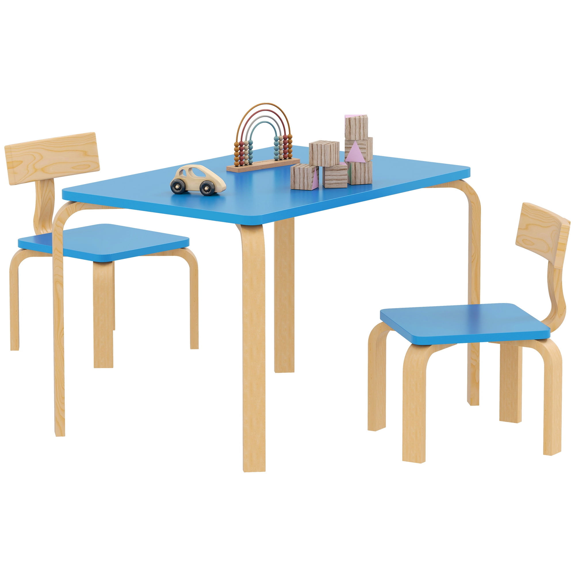 Click here for Qaba Kids Table And 2 Chair Set  Toddler Table And... prices