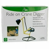 Ride on Crane Digger with Stabilizing Base - Kids Digging Outdoor Play ...
