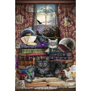 FrameToWall - Fat Cat Capsizing 29x15 Framed Art Print by Watherwax ...