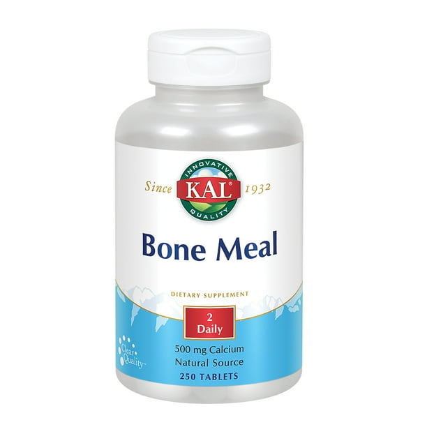 KAL Bone Meal Tablets | Great Source of Calcium & Other Key Minerals ...