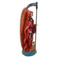 Holy Death Santa Muerte Holding Scythe In Red Tunic Robe Day of The ...