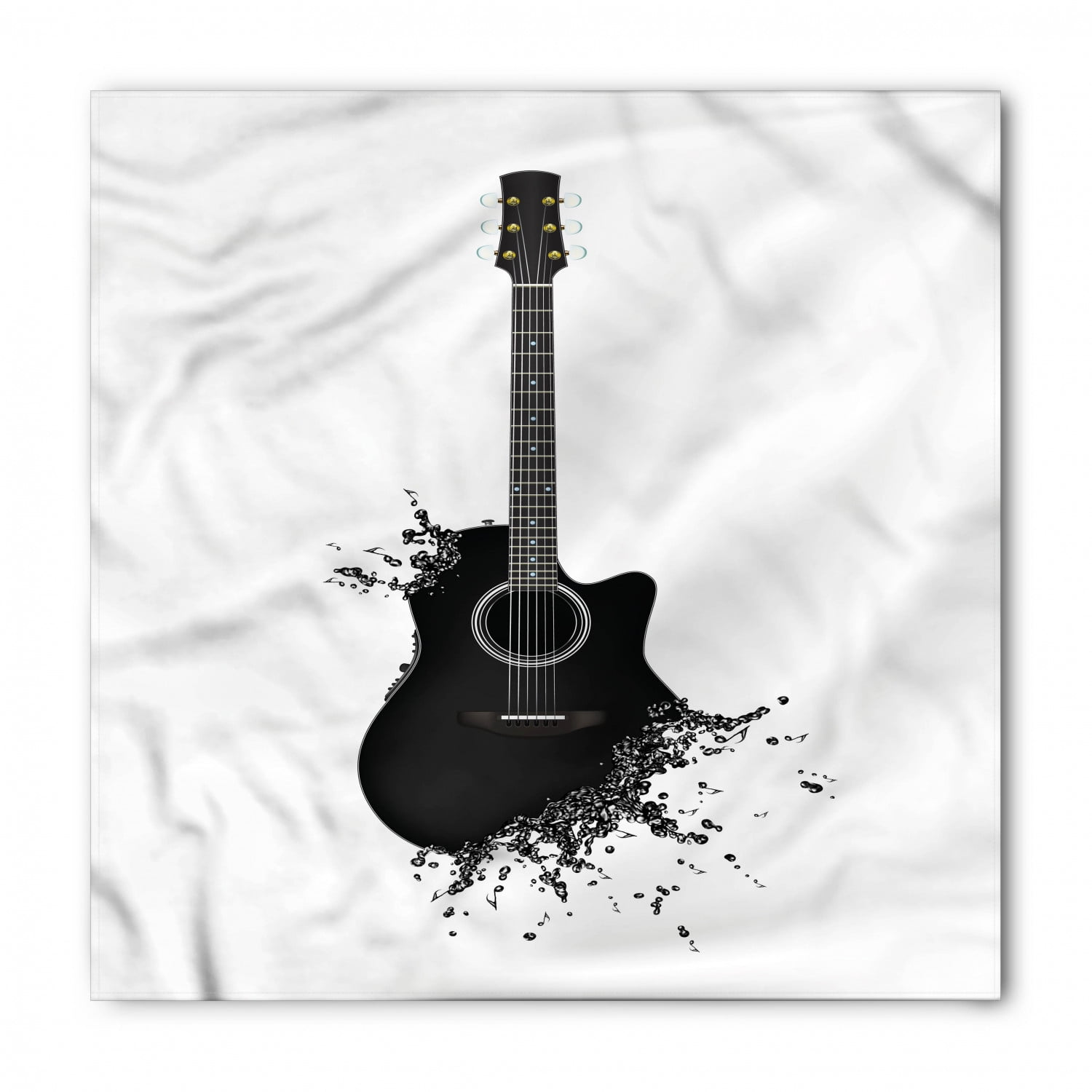 Guitar Bandana, Musical Device Strings, Unisex Head and Neck Tie, by ...