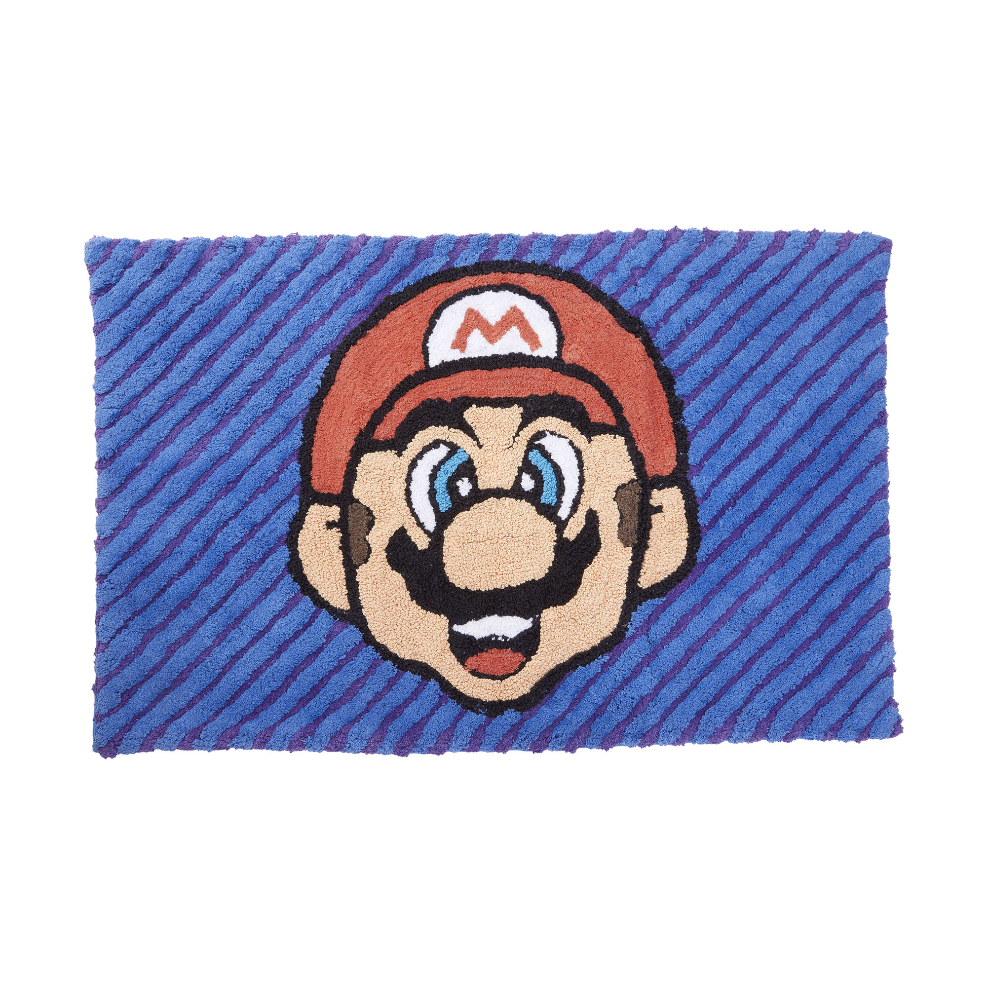 Super Mario Kids Accent Rug, 4.5' x 2.5', Tufted Cotton, Nintendo ...
