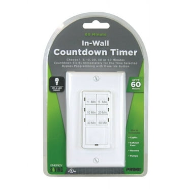 Intermatic Timer,Mechanical,120V,15A,Wall Switch E1010 - Walmart.com