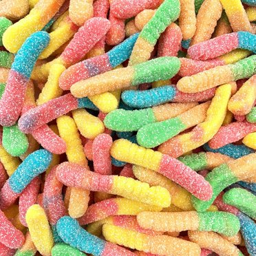 Gummy Worms Chamoy Candy - Chilitos Mexican Sweet Sour Spicy Chili ...