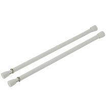 "Graber Spring Tension Rod 7/16"", 11-18"" Adjustable Width for Small ...