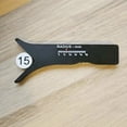 Sliding Measurement Gauge Measuring Ruler from 0-50mm for Engineering ...
