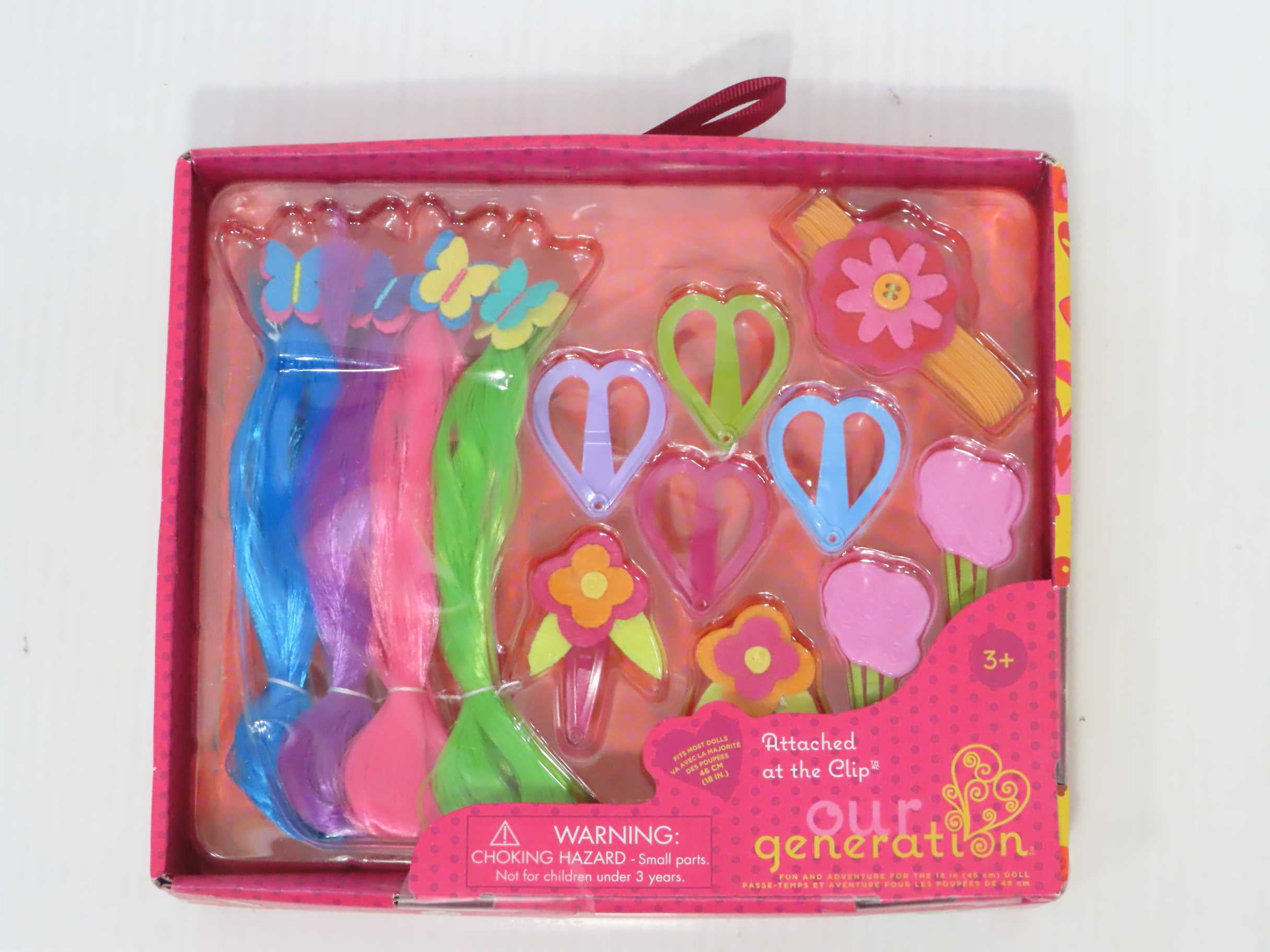 Our Generation Hair Accessory Set - Attached at the Clip - Walmart.com