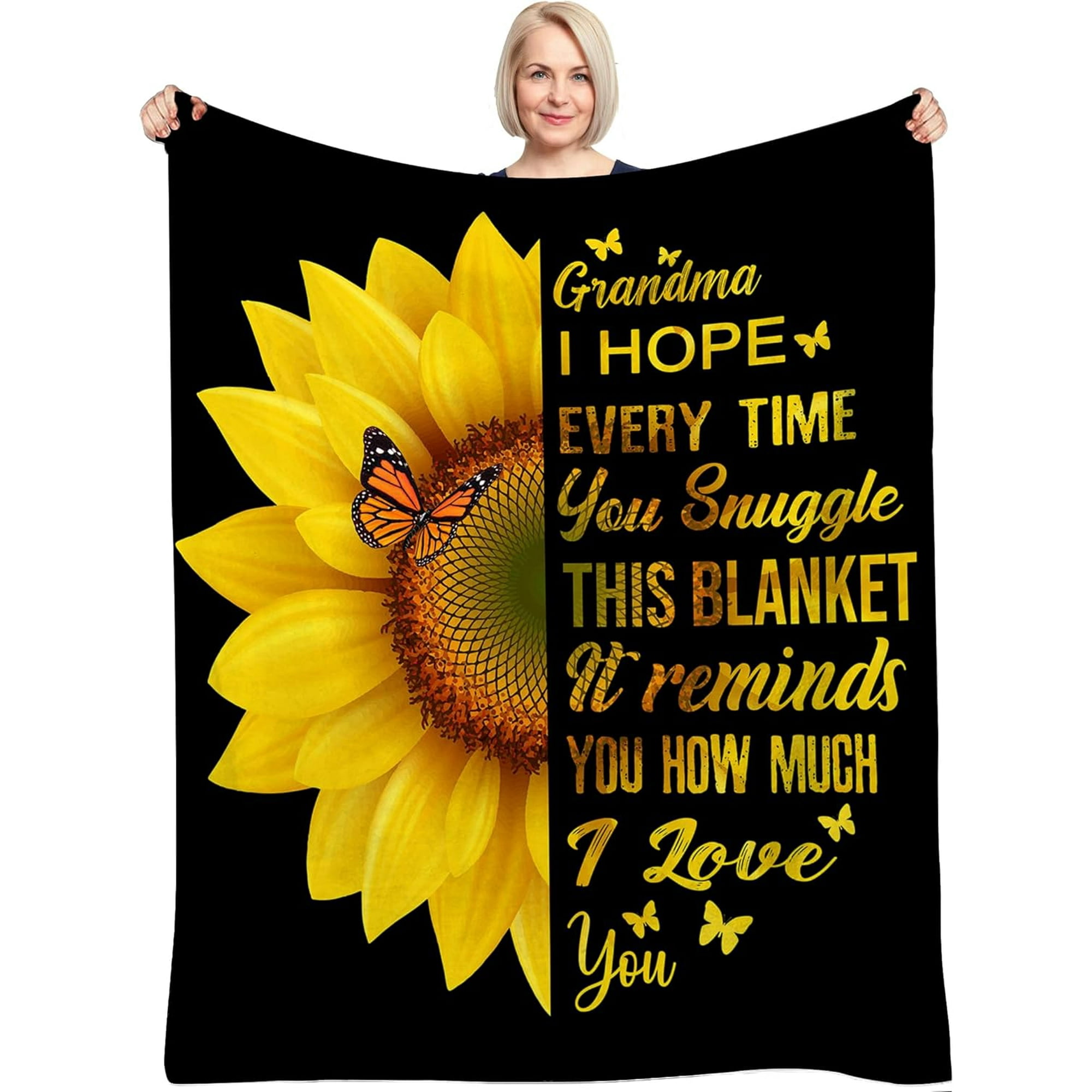 Click here for Lhshid Grandma Blanket Birthday Gifts For Grandma... prices