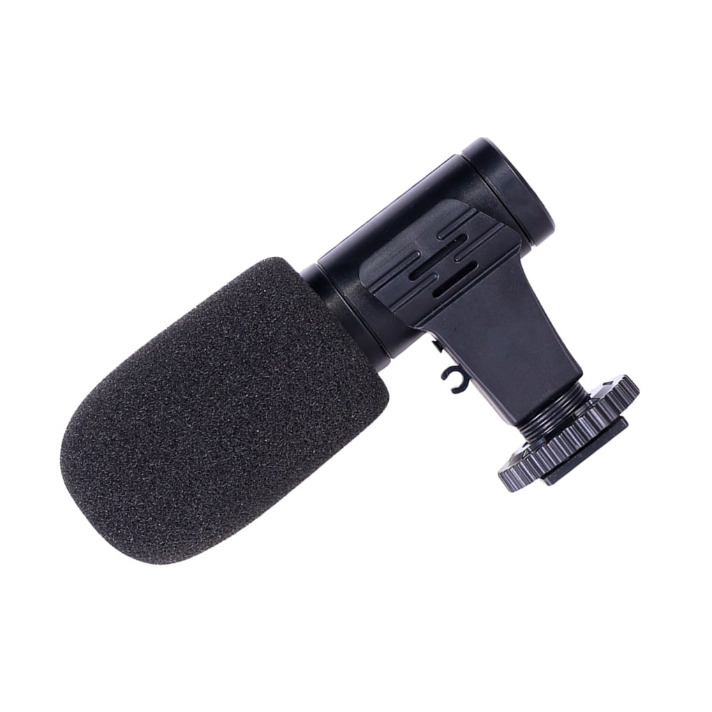 Seitruly Micrófono de cámara, Mini micrófono portátil eficiente con ...