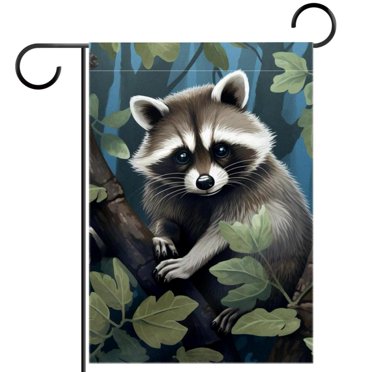 Disney Mickey Mouse Pluto Jumping Into Fall Leaves Holiday Garden Flag ...