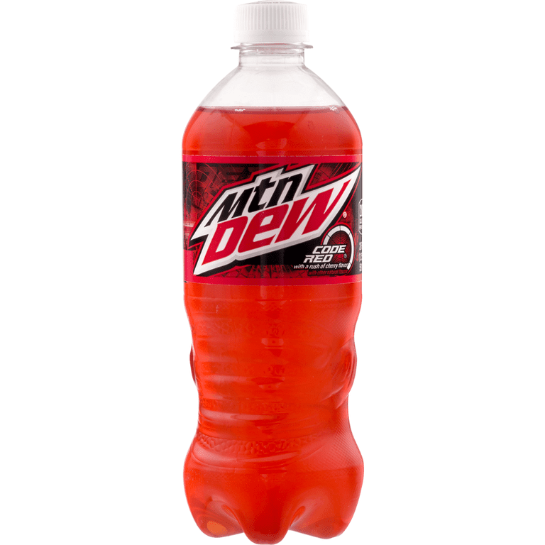 Mountain Dew Code Red Bottle