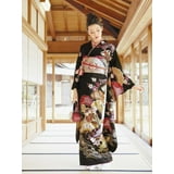 Necoichi Kimono Bow Tie Cat Collar, Black - Walmart.com