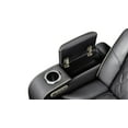 Fortuner Modern Style Recliner Loveseat Made with faux leather & Wood ...