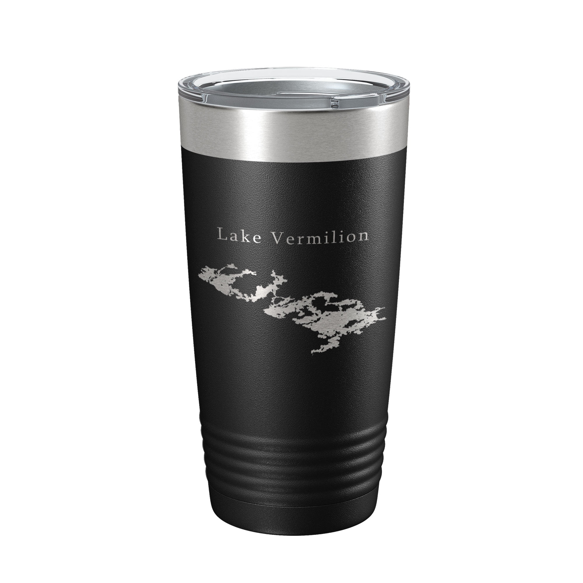 Lake Vermilion Map Tumbler Travel Mug Insulated Laser Engraved Coffee ...
