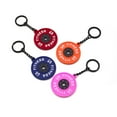 Gym Enthusiast Keychain Rubber Barbell Charm With Metal Chain 45lb ...
