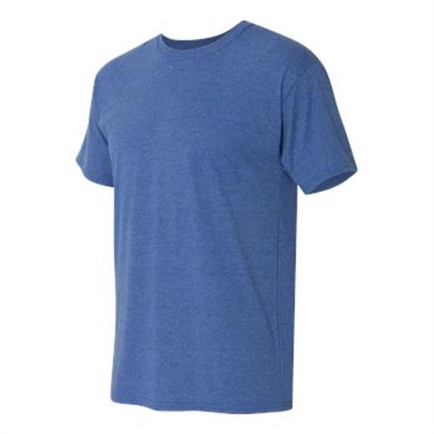 Hanes 42TB-Athletic Royal Heather-3X Mens X-Temp Triblend Tee, Athletic ...