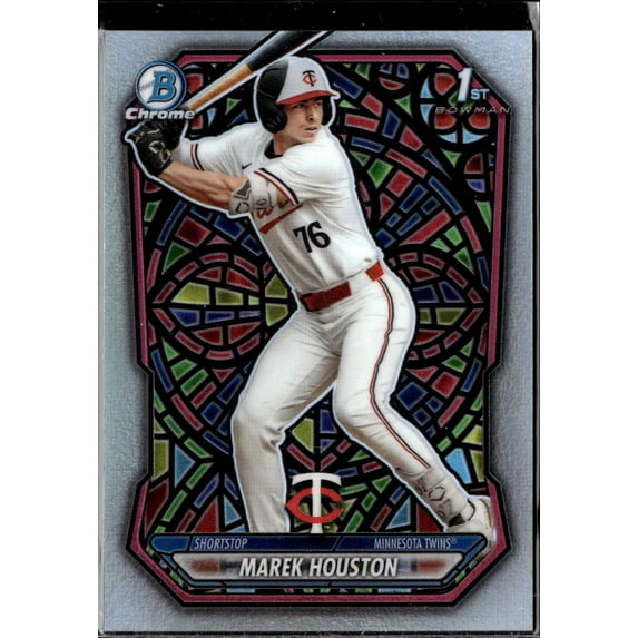 2025 Bowman Chrome It Came to the League Marek Houston #BCP-16 Stained ...