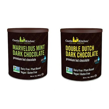 Castle Kitchen Mint Dark Hot Cocoa Mix, Dairy-Free, Vegan, Gluten-Free ...