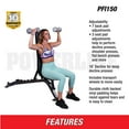 Powerline by Body Solid PFI150 Adjustable Bench - Walmart.com