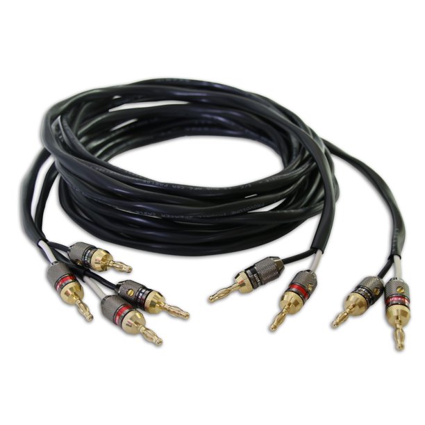 ThruSound HiFi-Series 12AWG 2-Conductor Speaker Wire with Premium 24k ...
