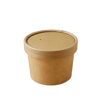 26oz Oval Disposable Compostable Paper Burrito Bowls Heavy-Duty, Eco ...