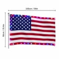 American Flag LED Lights 3x5 FT USB Powered Color Changing Light with ...