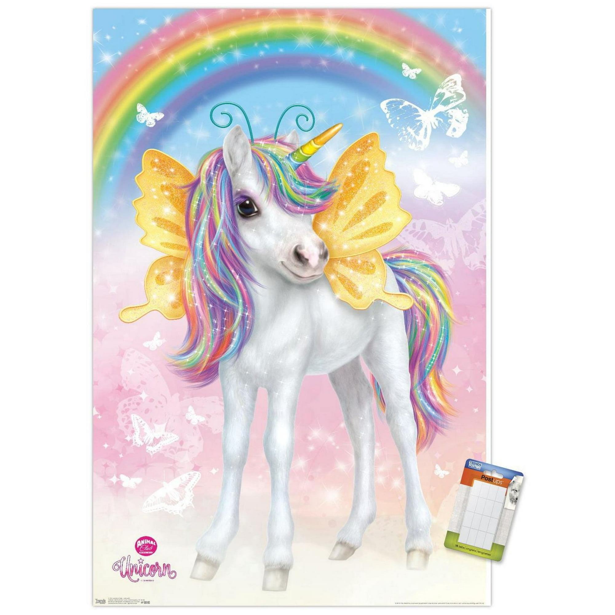 Click here for Trends International Animal Club - Unicorn Wall Po... prices