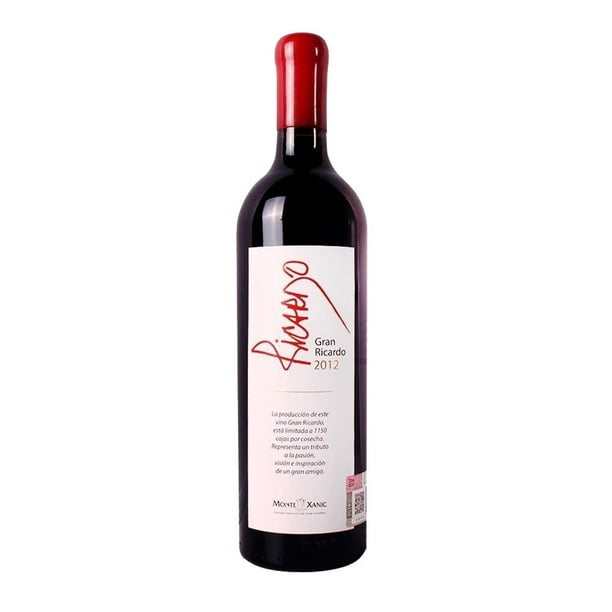 Vino Tinto Monte Xanic Gran Ricardo 750 ml Monte Xanic Gran Ricardo 750 ...