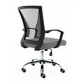 Modern Home Zuna Mid-Back Office Task Chair - Ergonomic Back Supporting ...