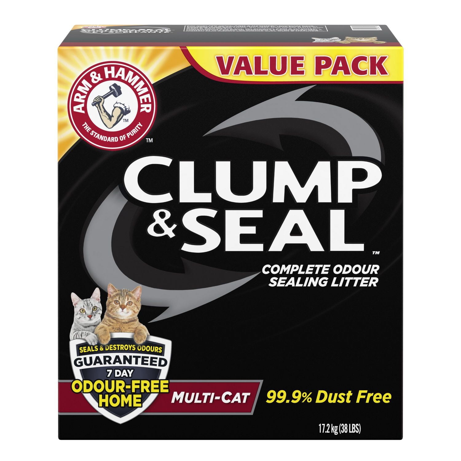 Click here for Arm & Hammer Clump & Seal Multi-Cat Clumping Cat L... prices