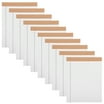 TOPS Gold Fibre Premium Wide Lined Paper Writing Pads - Letter Size, 4 ...