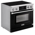 36" Professional Electric Range with Smart Tilt Touch Control Panel, 6. ...