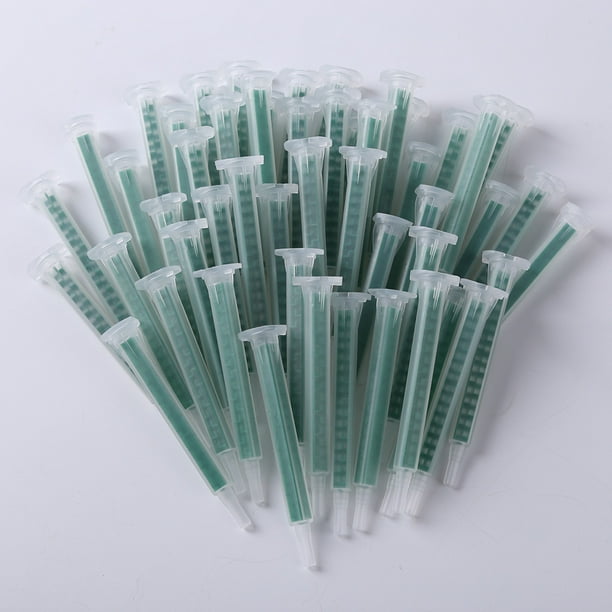 Clairlio 50pcs 83mm Resin AB Glue Static Mixer Syringe Set Liquid ...