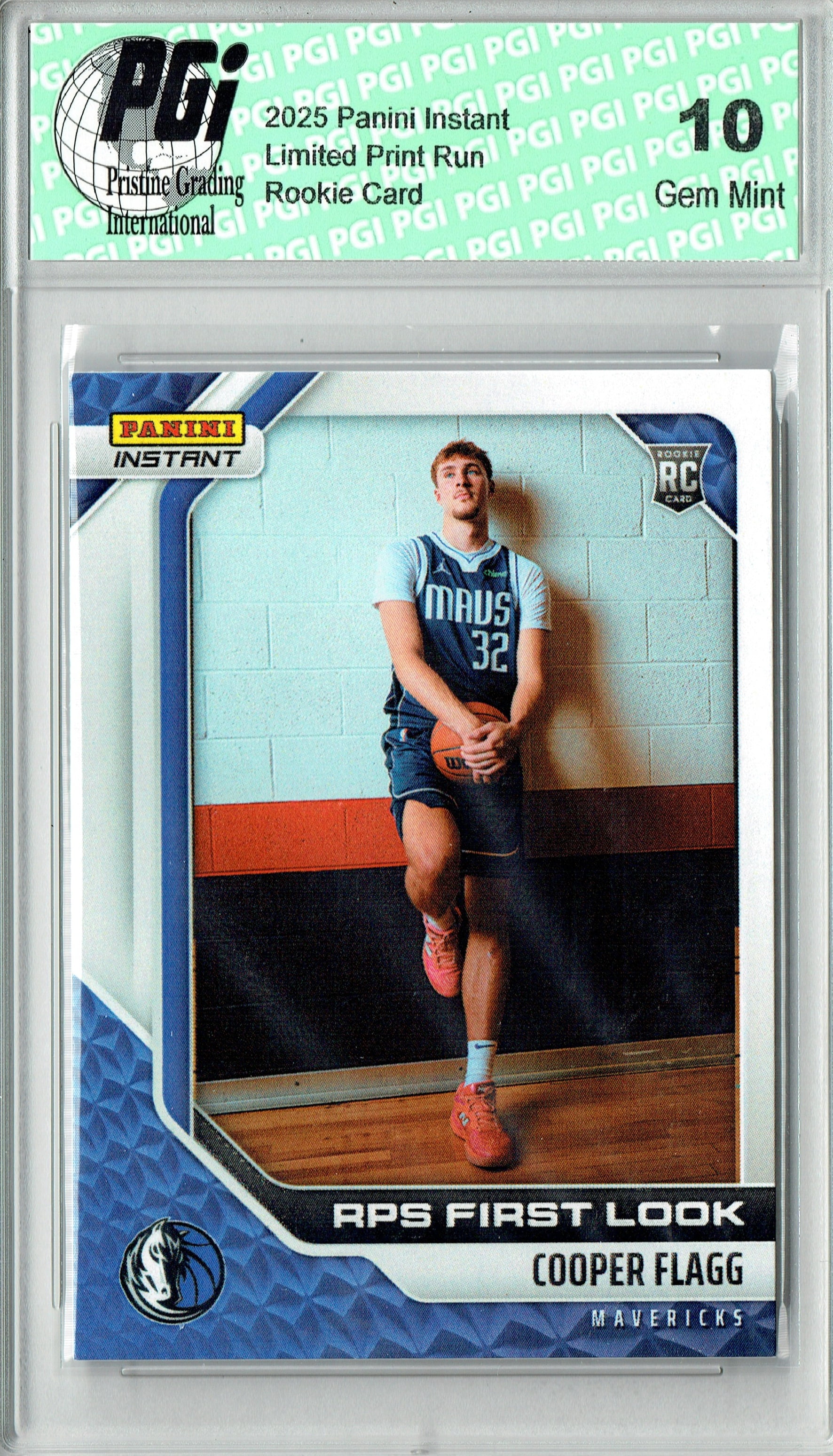 Cooper Flagg 2025 Panini Instant #RPSFL-16 RPS First Look Rookie Card ...