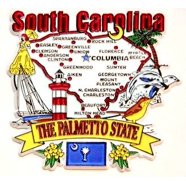 Georgia State Elements Map Fridge Collectible Souvenir Magnet - Walmart.com