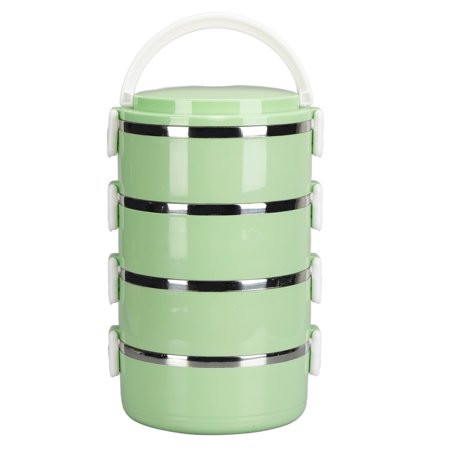 Bento Lunch Box, Vent Portable Cylinder Lunch Container Pressure Cooker ...