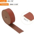 Flat Leather Strip,1 Inch Wide 79 Long Cord PU Faux Strips Strap,[for ...