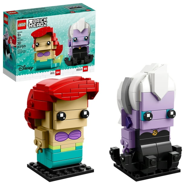 LEGO BrickHeadz Ariel & Ursula 41623 Building Set (361 Pieces ...