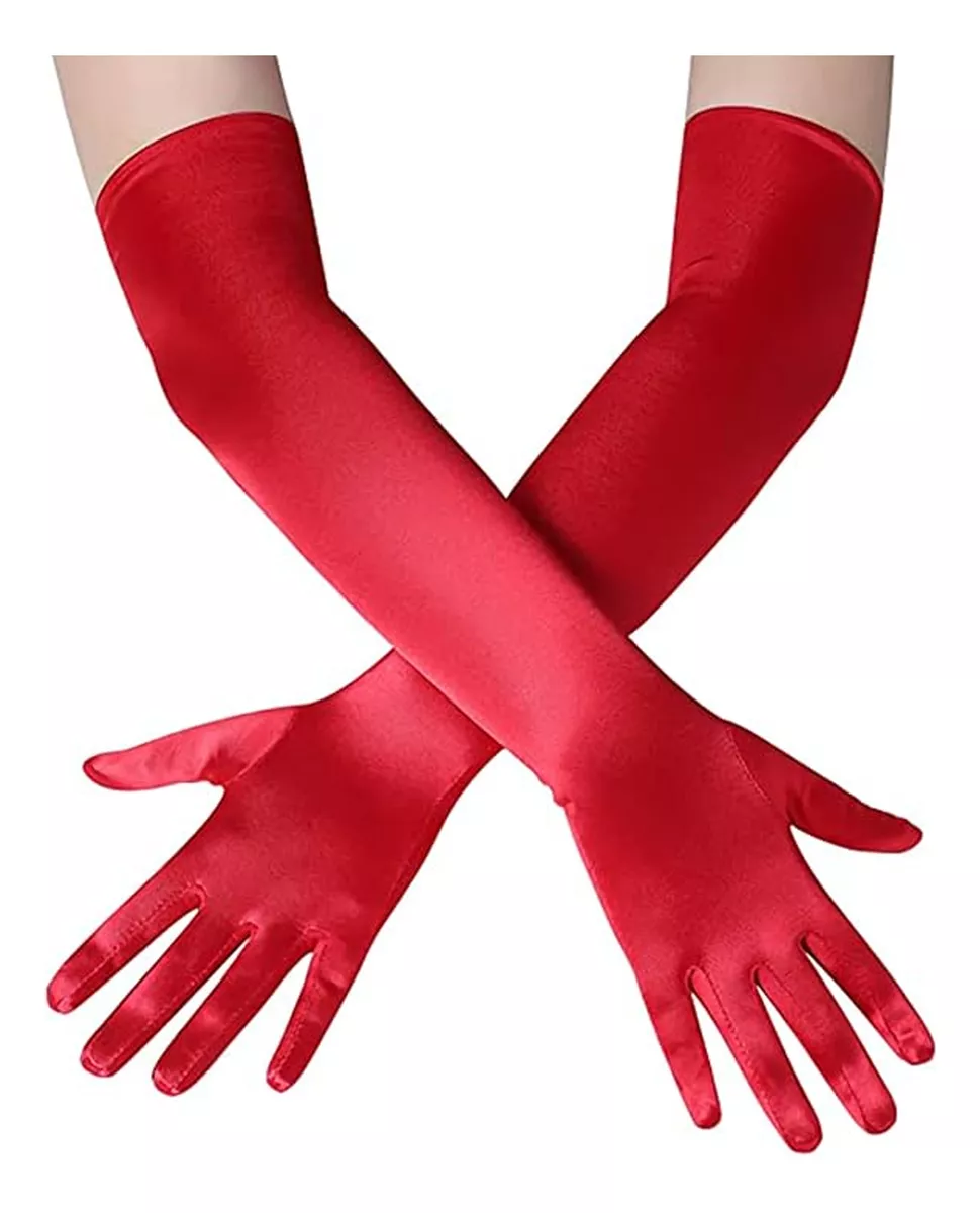 Guantes De Satén Para Boda, Accesorios De Disfraz | Bodega Aurrera en línea