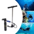 X3000 Mini Scuba Tank Diving Kit,0.53qt Capacity,Stainless Steel ...