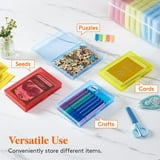 Lifewit 4x6 Photo Case, 18 Inner Photo Keeper, Multicolor Plastic ...