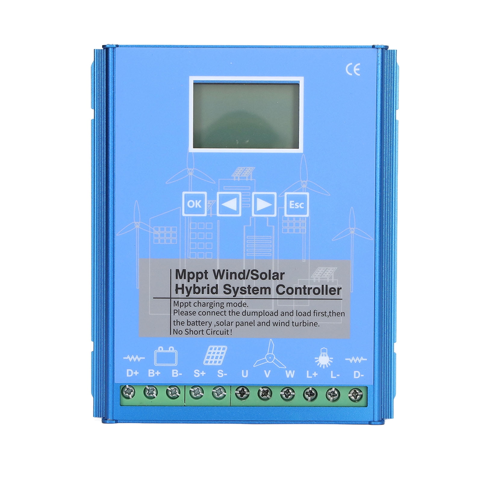 Controlador híbrido eólico solar, Controlador híbrido eólico solar ...