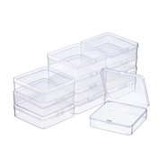 Design Ideas Clear Vinyl Lookers Box, Medium Square - Walmart.com